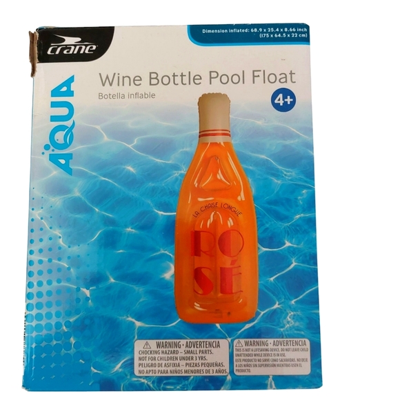 Party Supplies | Wine Bottle Pool Float Rose Crane Bachelorette Party ...